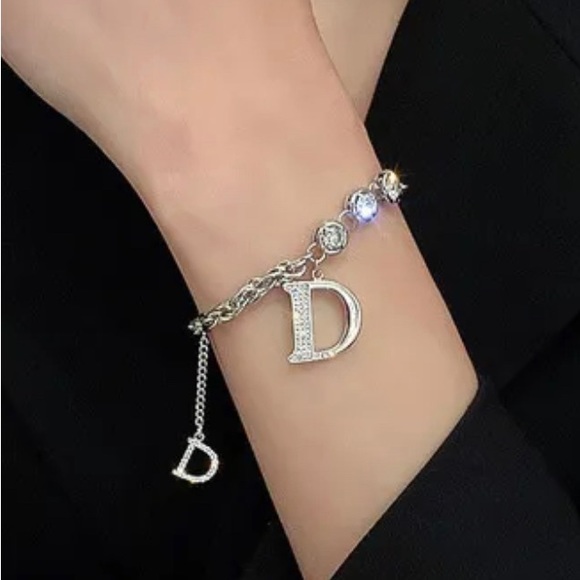 Jewelry | D Dangle Bracelet | Poshmark